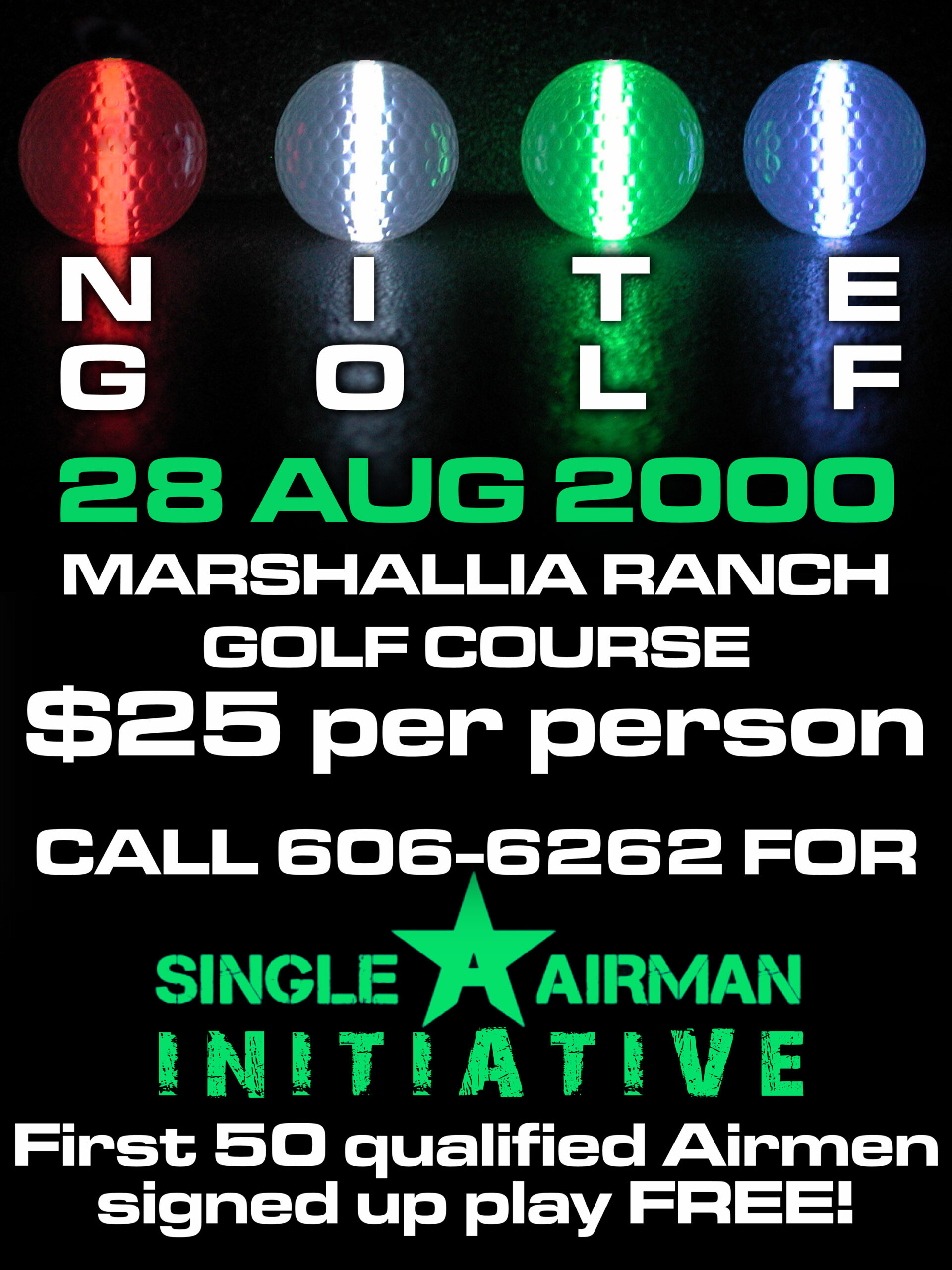 Nite Golf Road Sign - JESSICA MARIE